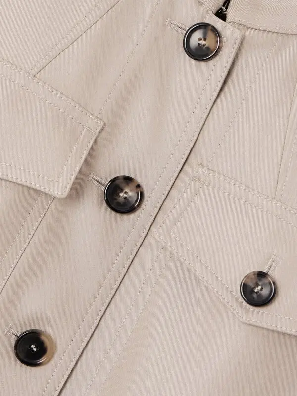 Loro Piana Ashley Cotton And Silk-blend Twill Jacket