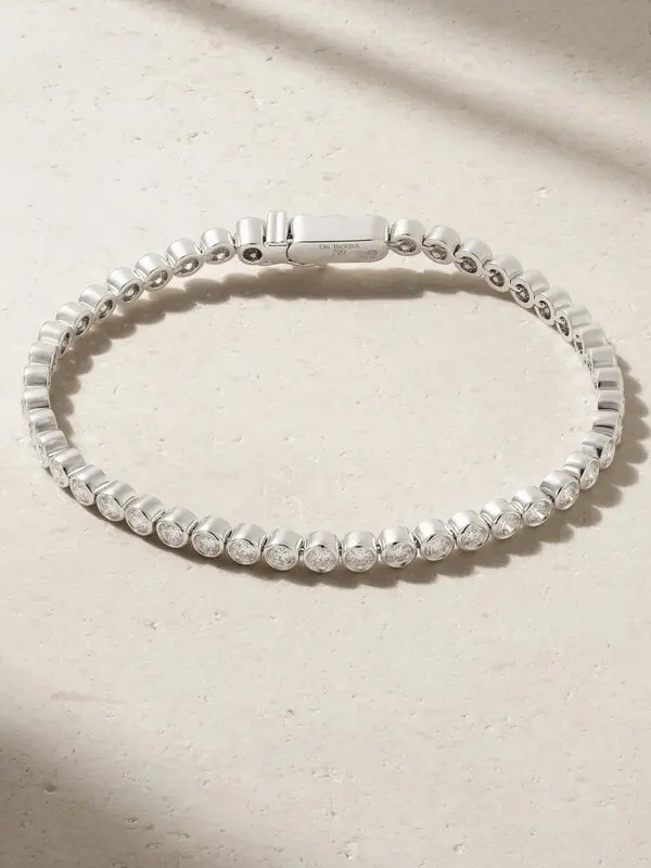 DE BEERS LONDON De Beers Diamond Lines Classic Eternity Bracelet