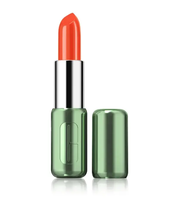 CLINIQUE Pop Longwear Shine Lipstick - Flame Pop