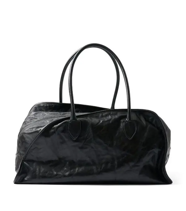 BURBERRY SHIELD DUFFLE 2way 騎士 ショルダーバッグ Burberry Large Shield Duffle Bag - Black | Editorialist