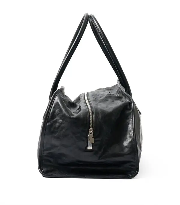 Burberry Large Shield Duffle Bag - Black | Editorialist
