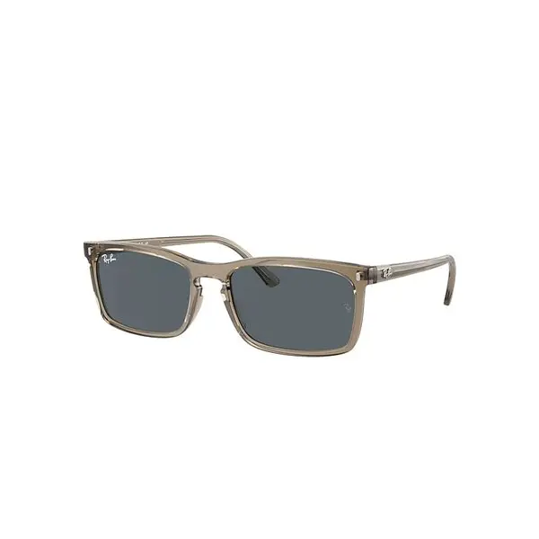 Ray-ban Sunglasses With Rectangle Frame - Transparent Brown