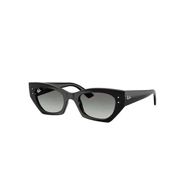 Ray-ban Zena Bio-based Sunglasses Frame Grey Lenses - Black