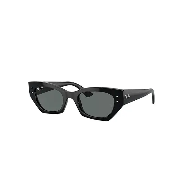 Ray-ban Zena Bio-based Sunglasses Frame Grey Lenses Polarized - Black
