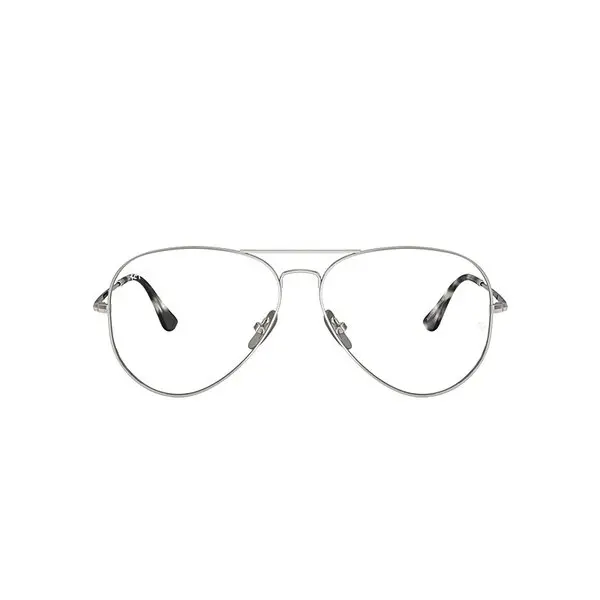 Ray-ban Aviator Titanium Optics Eyeglasses - Silver