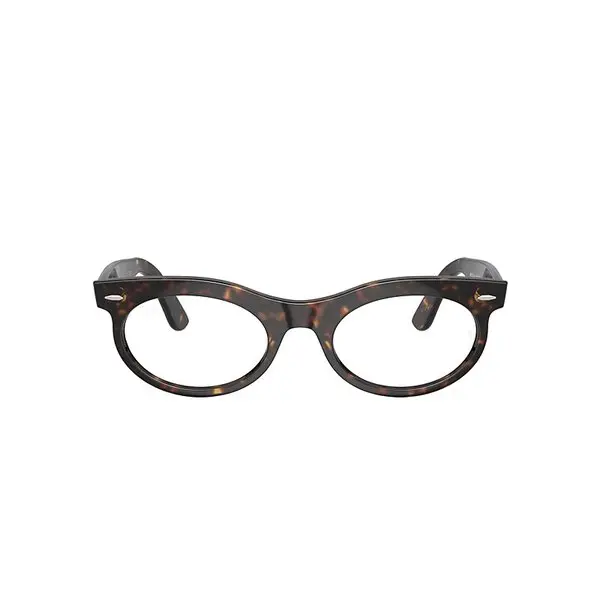 Ray-ban Wayfarer Oval Optics Eyeglasses Frame - Havana