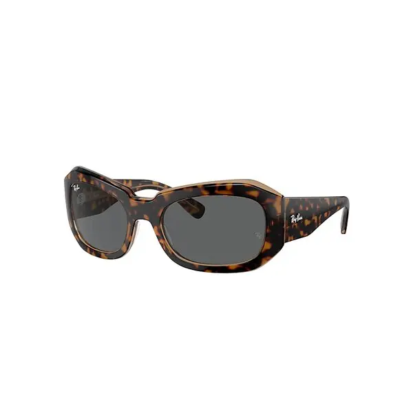 Ray-ban Beate Sunglasses Frame - Havana On Transparent Brown