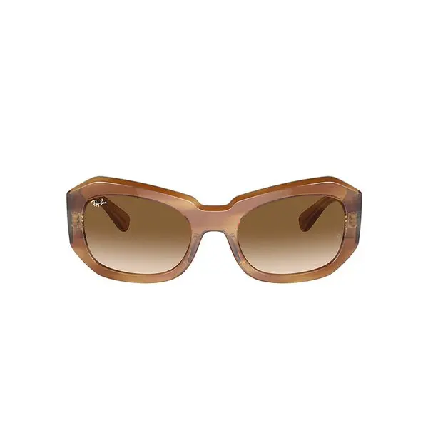 Ray-ban Beate Sunglasses - Striped Brown
