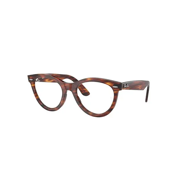 Ray-ban Wayfarer Way Optics Eyeglasses Frame - Striped Havana