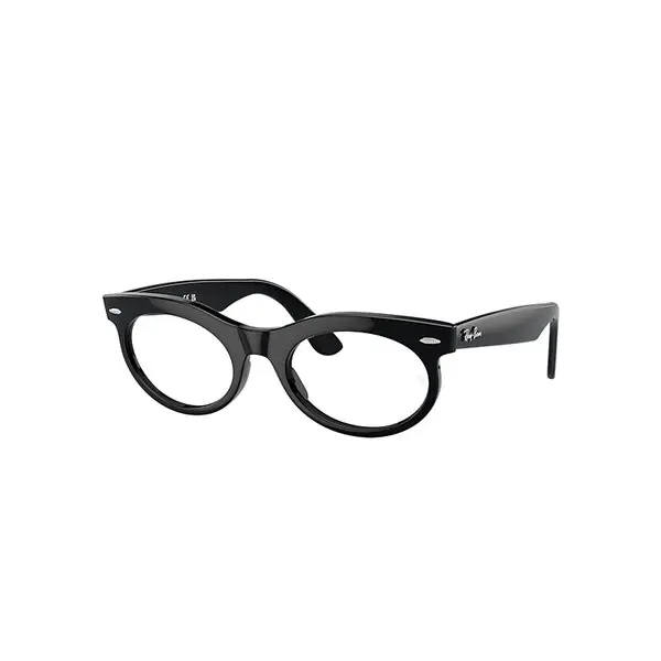 Ray-ban Wayfarer Oval Optics Eyeglasses - Black