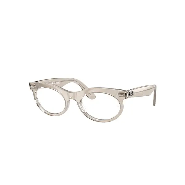 Ray-ban Wayfarer Oval Optics Eyeglasses - Photo Waves Grey
