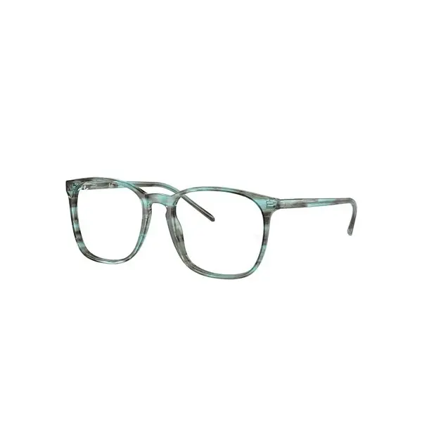 Ray-ban Eyeglasses Frame - Striped Green