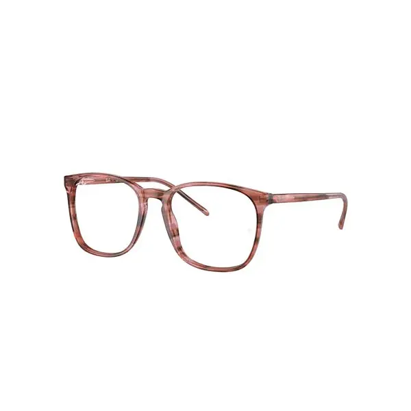 Ray-ban Optics Eyeglasses Frame - Striped Pink