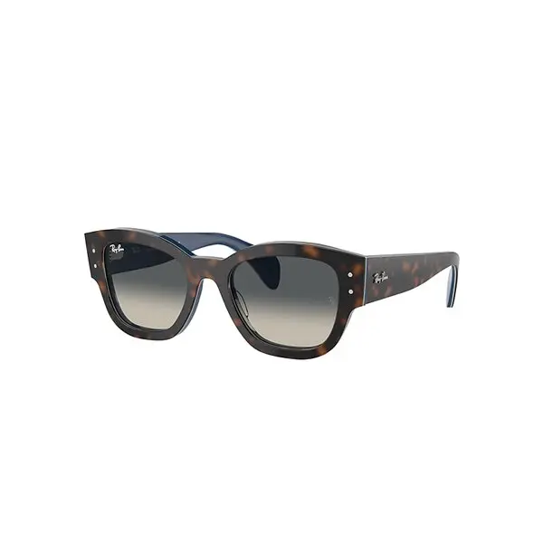 Ray-ban Jorge Sunglasses - Havana Grey On Gradient Blue