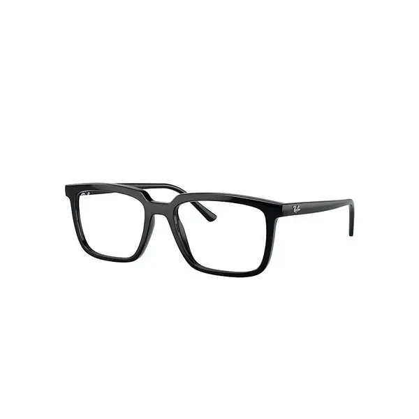 Ray-ban Alain Optics Eyeglasses With Clear Lenses - Black