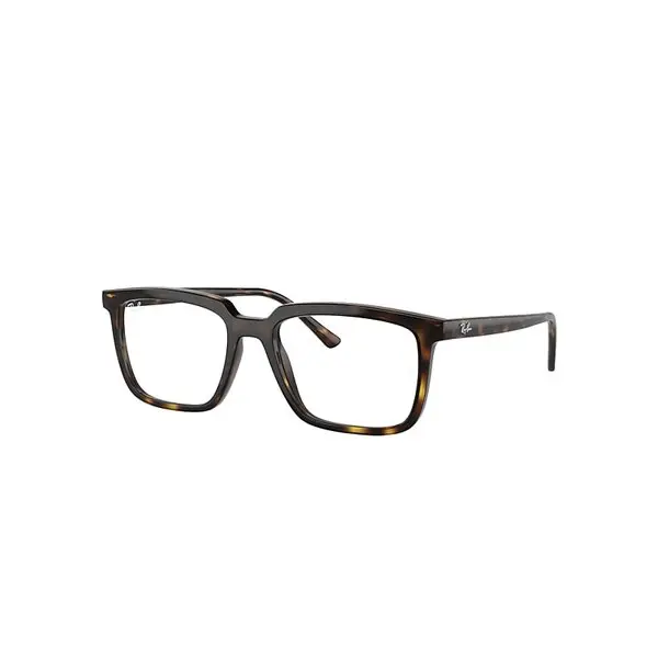 Ray-ban Alain Optics Eyeglasses With Clear Lenses - Havana