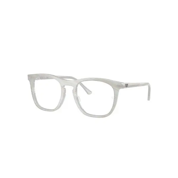 Ray-ban Eyeglasses Frame With Clear Lenses - Photo Striped Light Blue