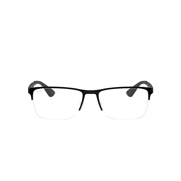 Ray-ban Optics Eyeglasses With Clear Lenses - Black