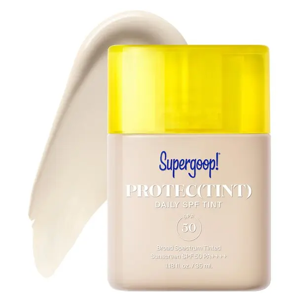 SUPERGOOP Protec Daily Spf Tint Spf 50 Sunscreen Skin Tint With Ectoin - 10n