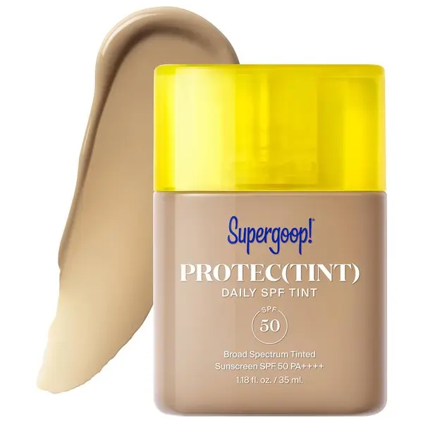 SUPERGOOP Protec Daily Spf Tint Spf 50 Sunscreen Skin Tint With Ectoin - 26w