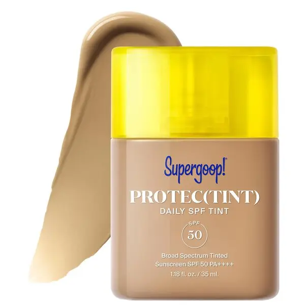SUPERGOOP Protec Daily Spf Tint Spf 50 Sunscreen Skin Tint With Ectoin - 30w