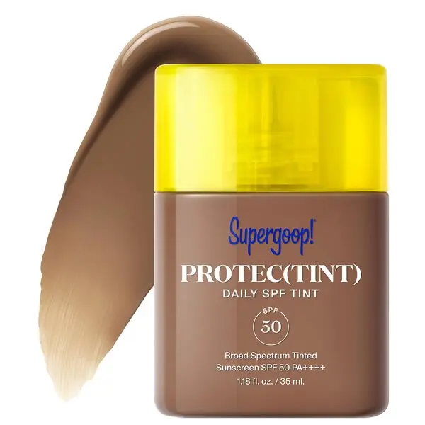 SUPERGOOP Protec Daily Spf Tint Spf 50 Sunscreen Skin Tint With Ectoin - 42c