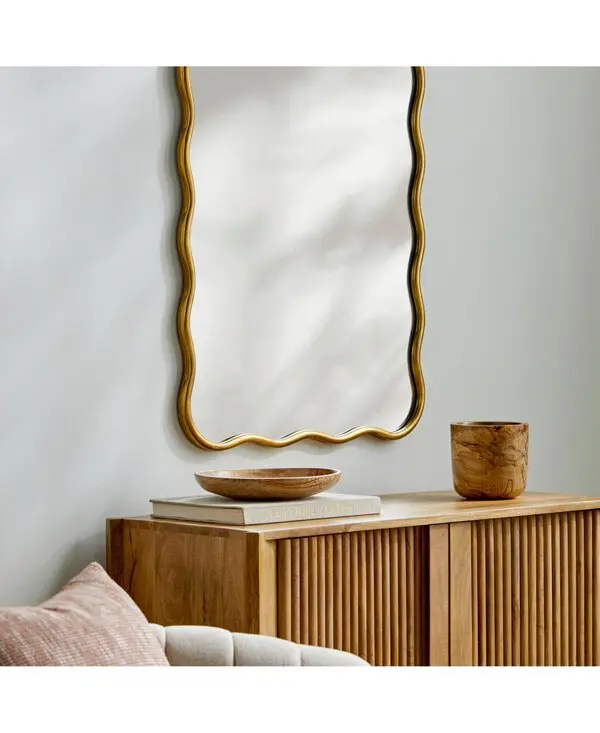SURYA Ismenia Accent Mirror - Gold