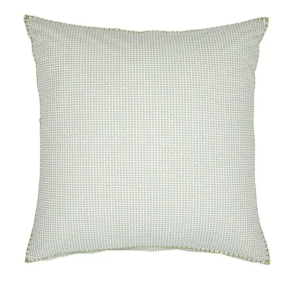 JOHN ROBSHAW Cinde Print Cotton Euro Sham - Sage