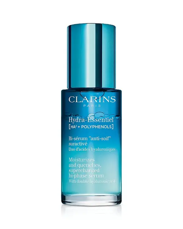 Clarins Hydra Essentiel Bi Phase Face Serum With Double Hyaluronic Acid 1 Oz - No Color