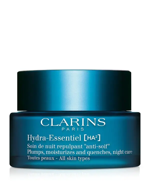 Clarins Hydra Essentiel Night Moisturizer With Double Hyaluronic Acid 1.7 Oz - No Color