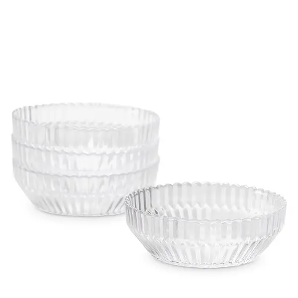 FORTESSA Archie Cereal Bowl, Set Of 4 - Clear