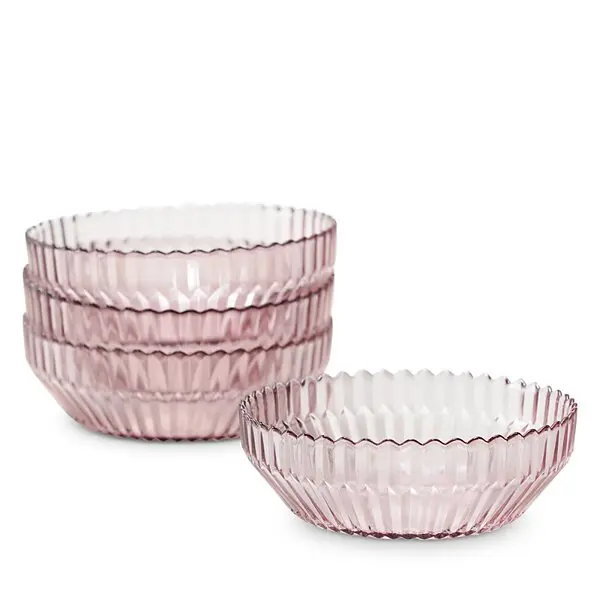 FORTESSA Archie Cereal Bowl, Set Of 4 - Pink