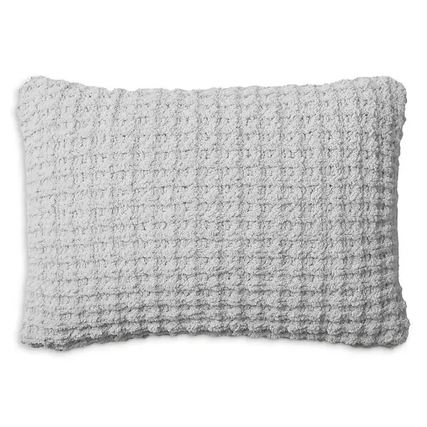 SUNDAY CITIZEN Snug Waffle Mini Pillow - Cloud Grey