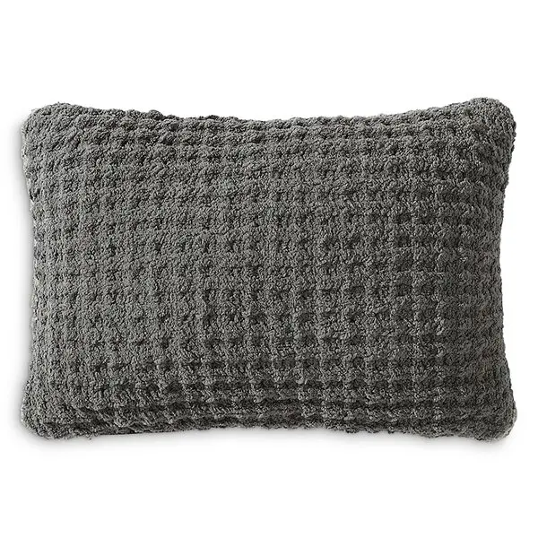 SUNDAY CITIZEN Snug Waffle Mini Pillow - Granite