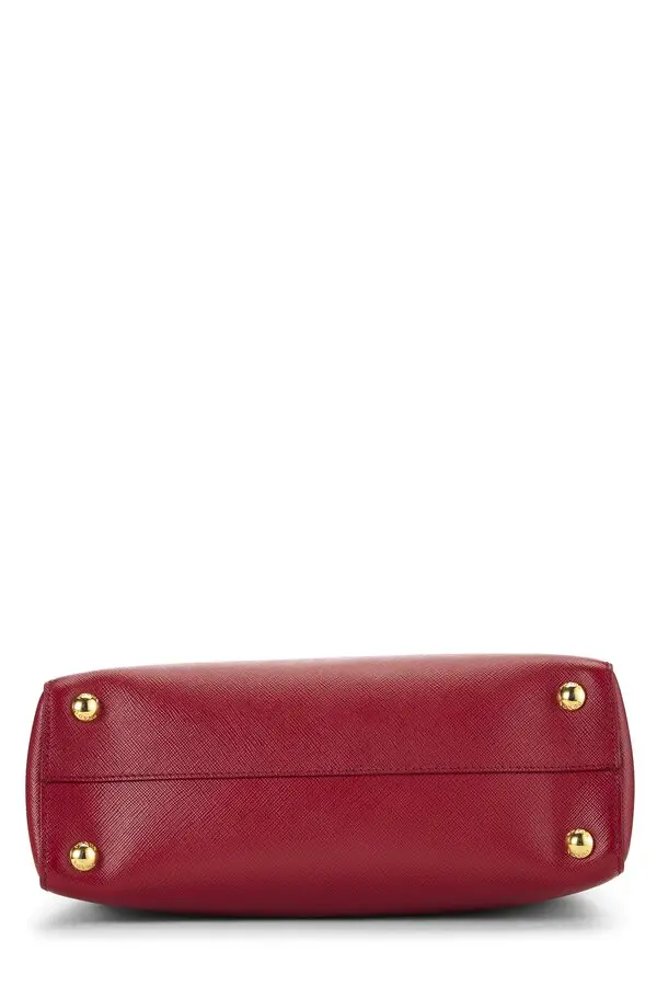 Prada Saffiano Parabole Tote - Red