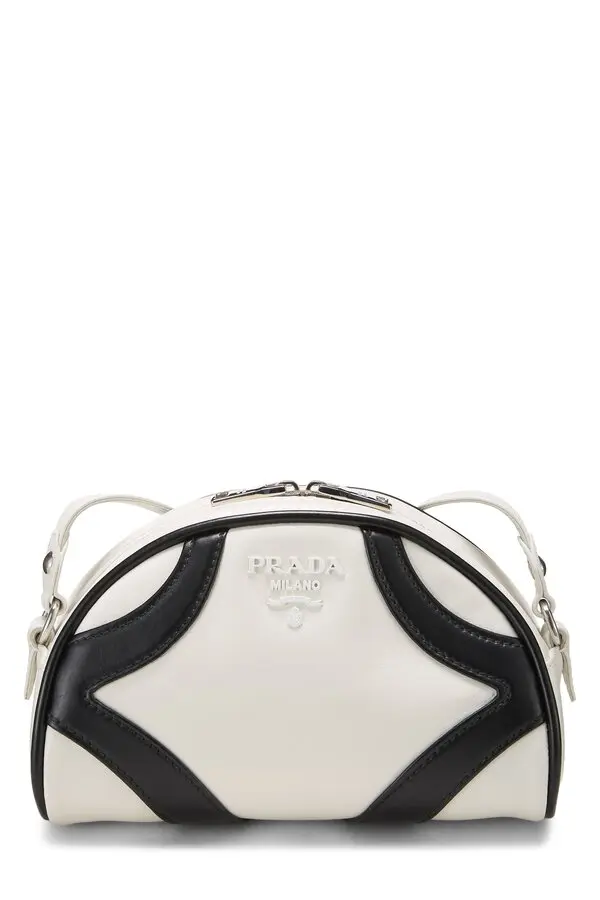 Prada Calfskin Bowler Crossbody