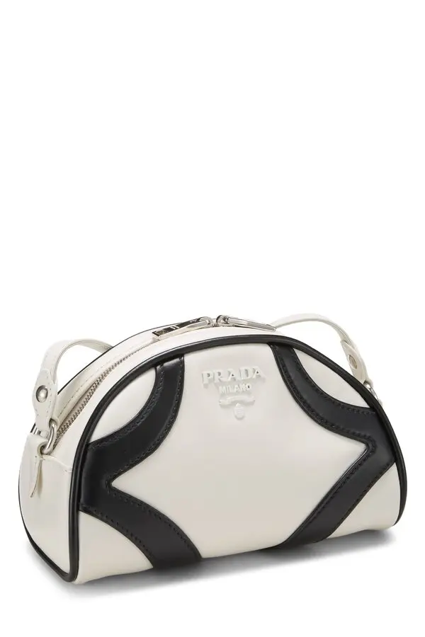 Prada Calfskin Bowler Crossbody