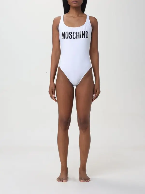 Moschino One Piece Swimsuit - White