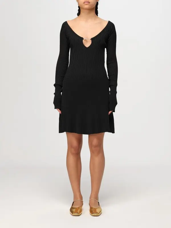 Jacquemus Knit Dress - Black