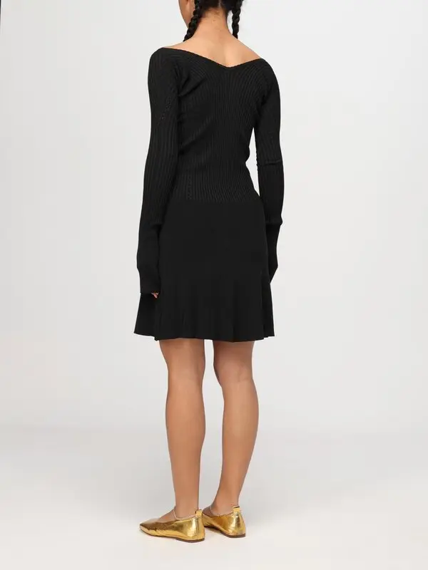 Jacquemus Knit Dress - Black
