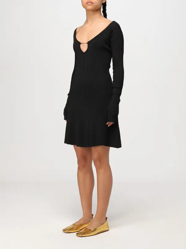Jacquemus Knit Dress - Black