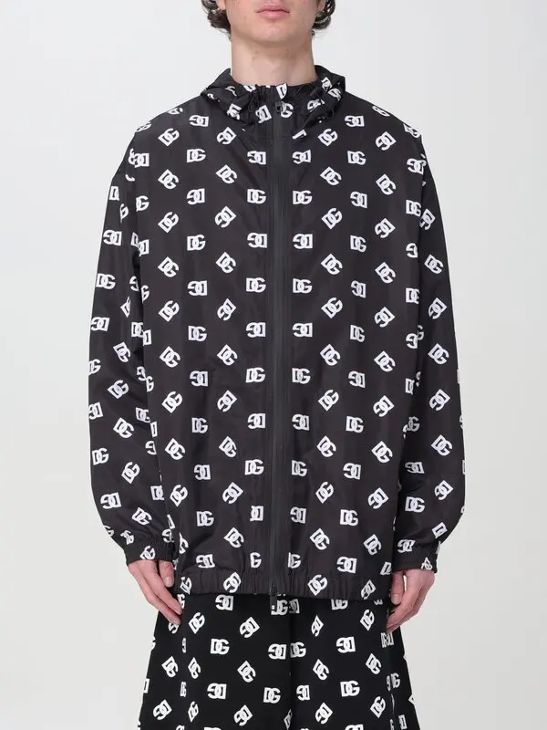 Dolce & Gabbana Printed Zip-up Jacket