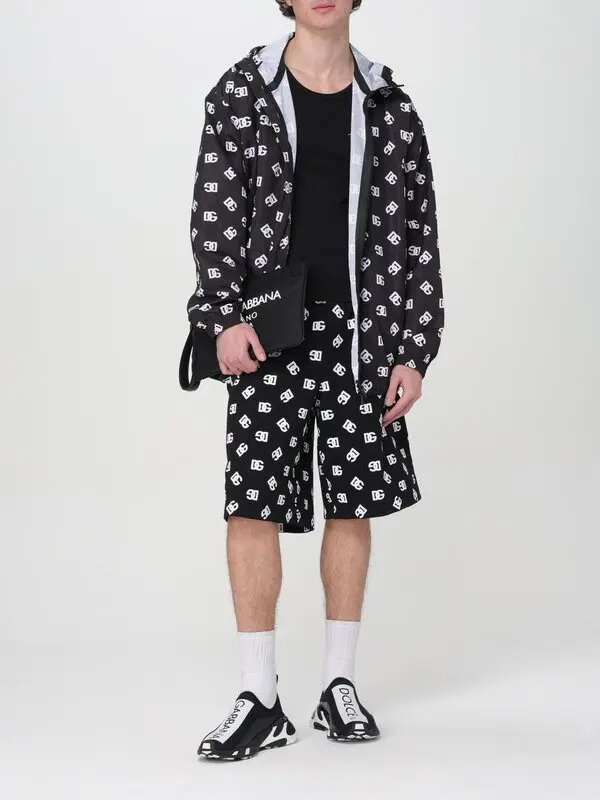 Dolce & Gabbana Printed Zip-up Jacket