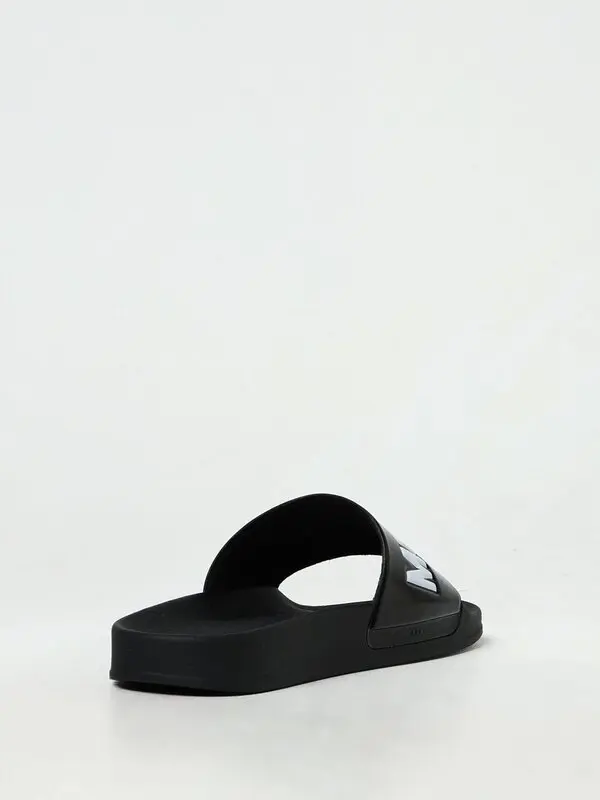 Moschino Logo Slide Sandals