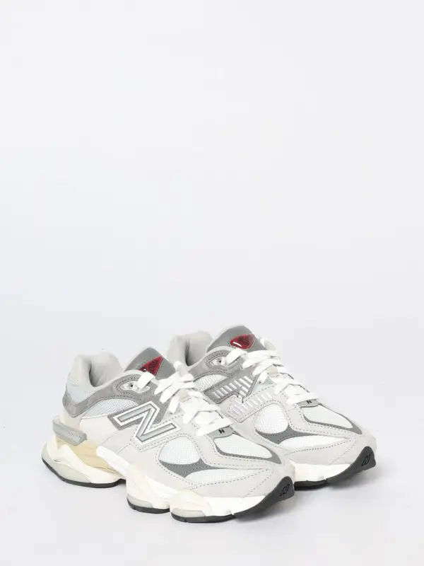 NEW BALANCE Suede And Mesh Lace-up Sneakers - Grey