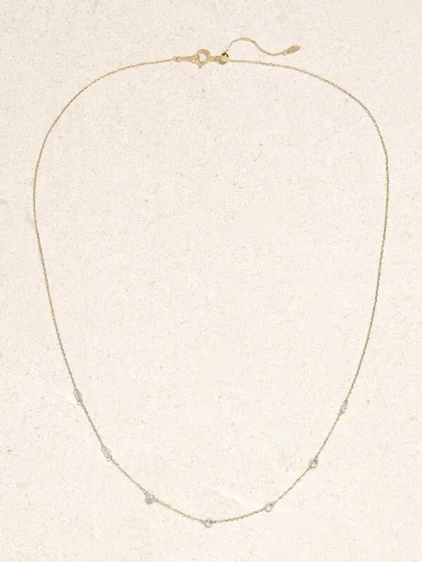 PERSEE Danaé 18-karat Diamond Necklace - Gold