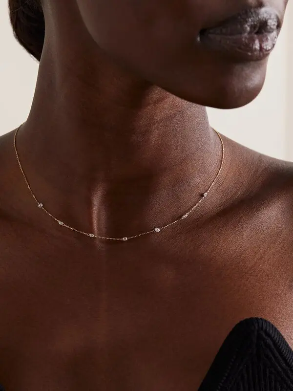 PERSEE Danaé 18-karat Diamond Necklace