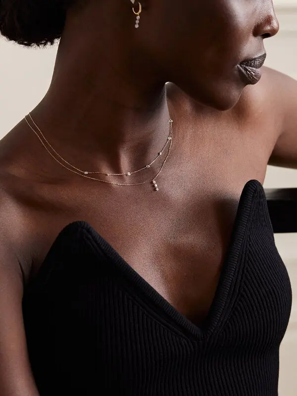 PERSEE Danaé 18-karat Diamond Necklace