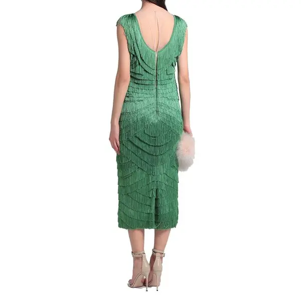 Dolce & Gabbana Fringed Midi Dress