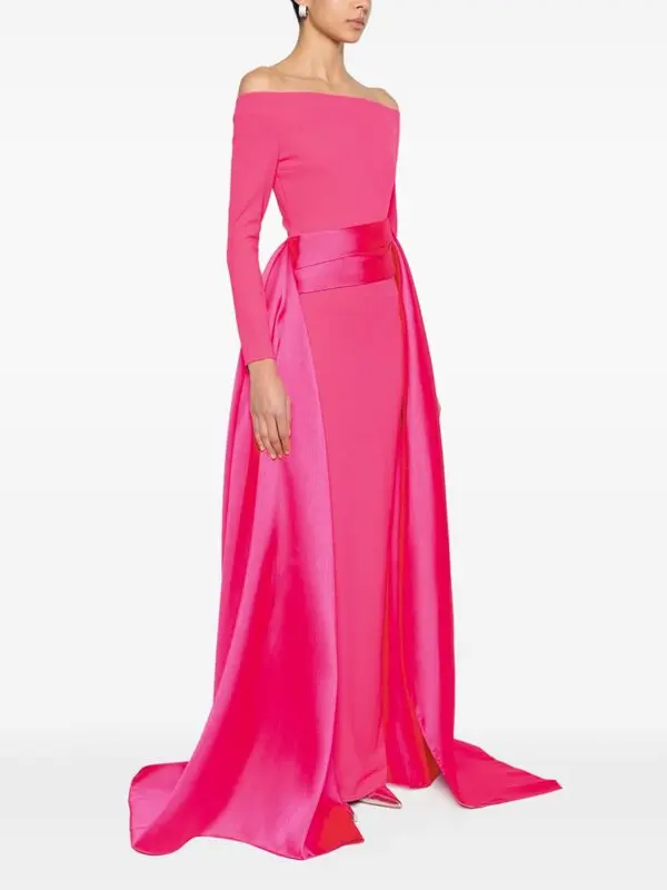 the irma maxi dress in soft pink Solace London The Irma Maxi Dress - Pink